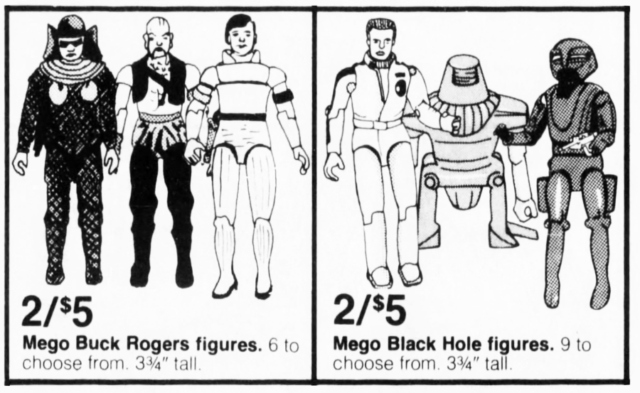 Buck Rogers 3 3/4″ Action Figures – Mego Museum Galleries