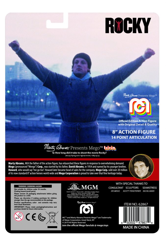 Movies: Rocky Balboa – Mego Corp 2021