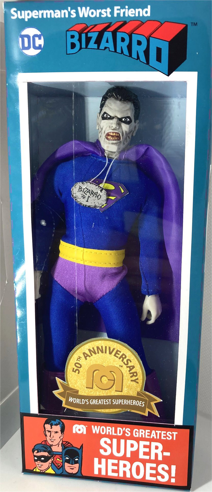 Mego Bizarro The World’s Greatest Super-Heroes 50th Anniversary - Mego ...