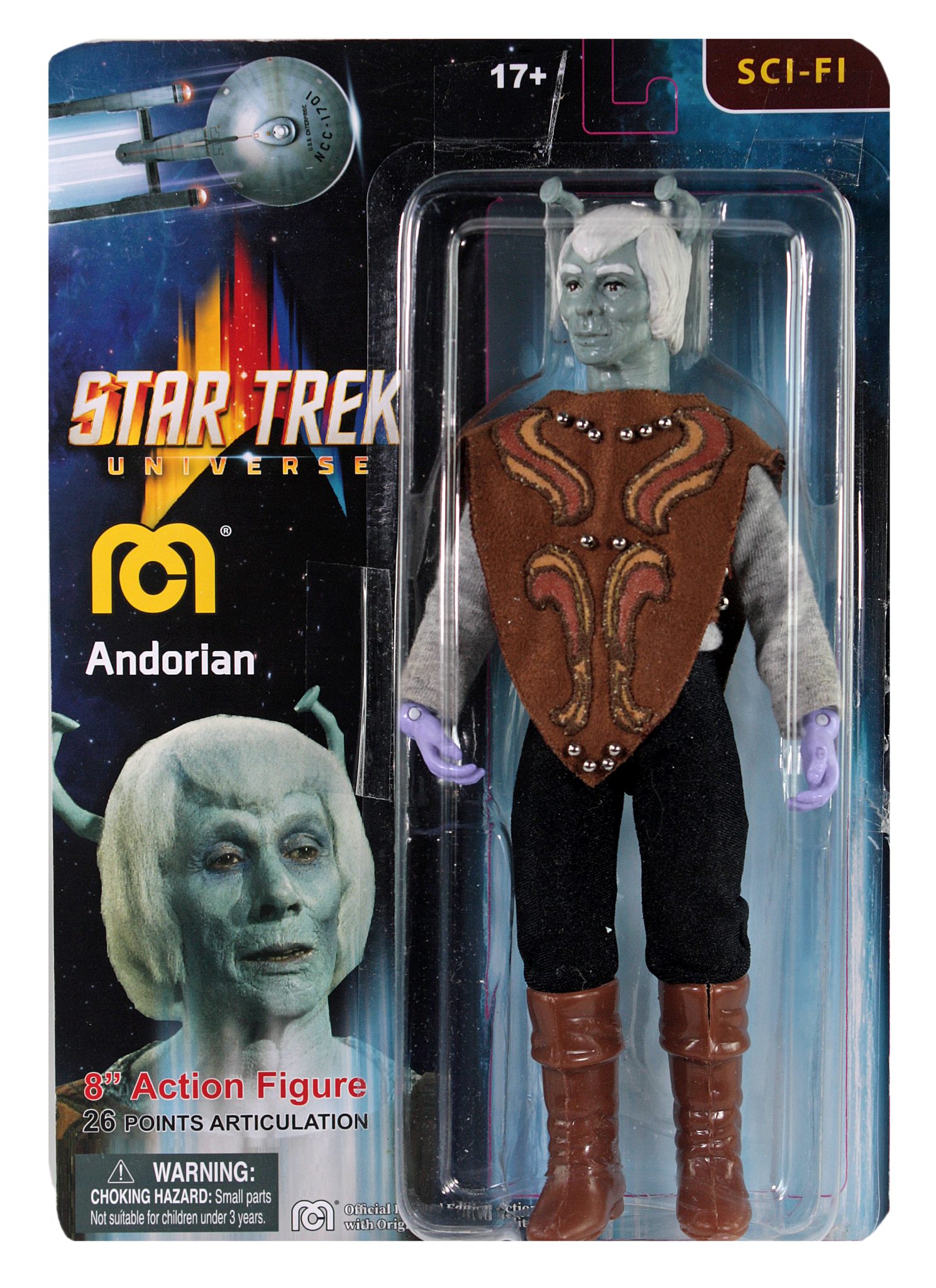 Star Trek TOS - Andorian Ambassador (item # 63002) - Mego V2 Galleries