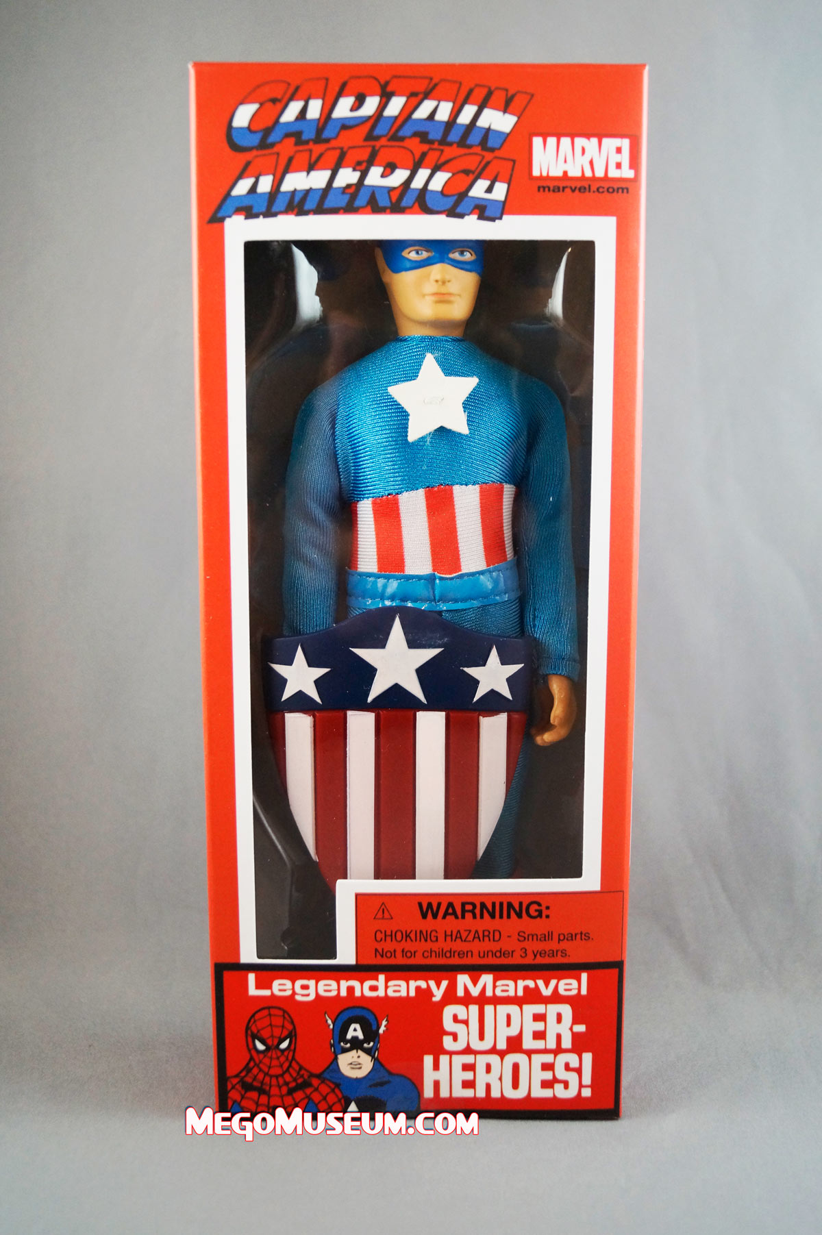 Up Close: ThinkGeek Captain America Exclusive – Mego Museum