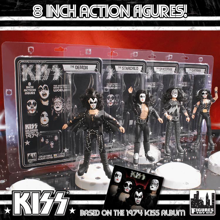 Figures Toy Company announces KISS Series 2 figures – Mego Museum