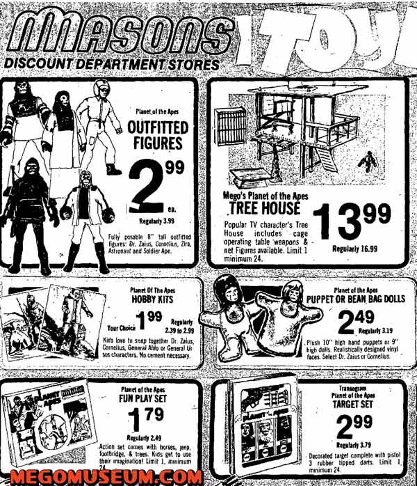 Ape Mania at Masons - Mego Museum