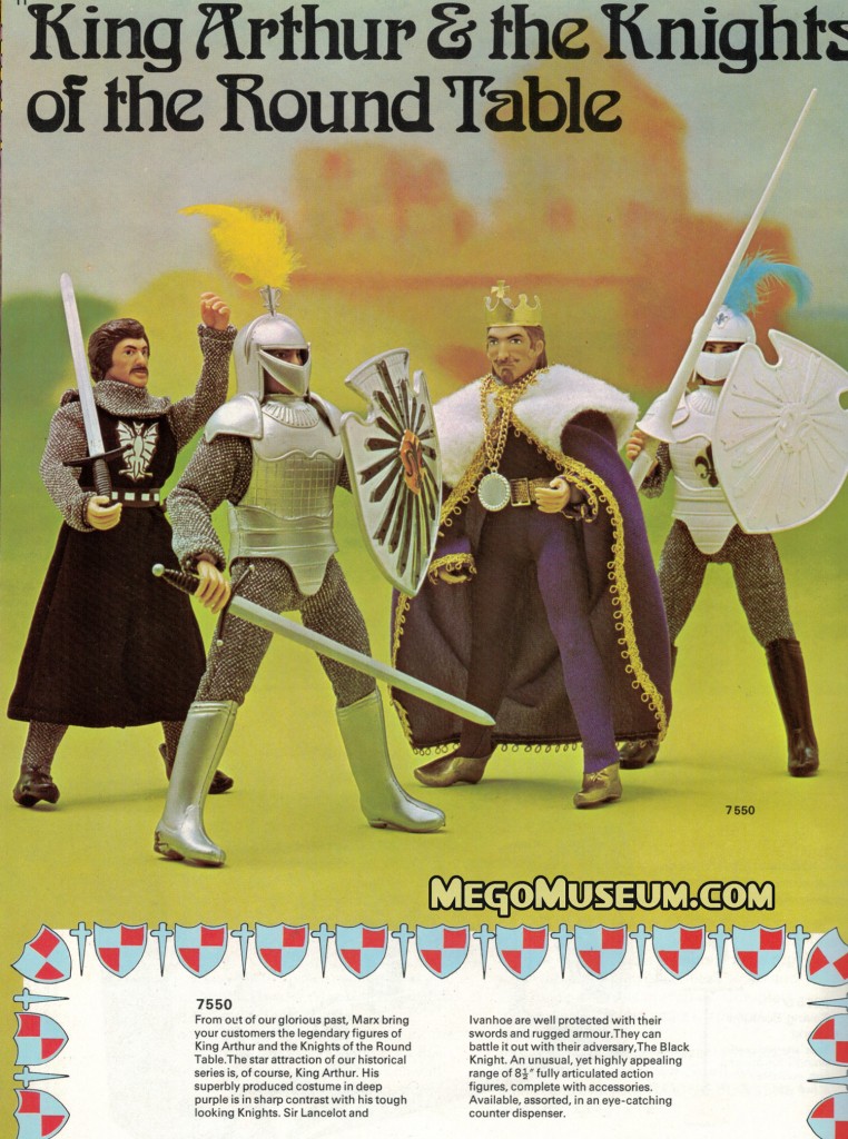 Prototype Mego Knights - Mego Museum