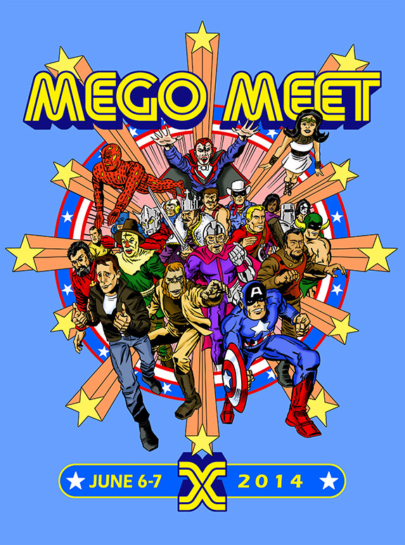 Order the Mego Meet X T Shirt - Mego Museum