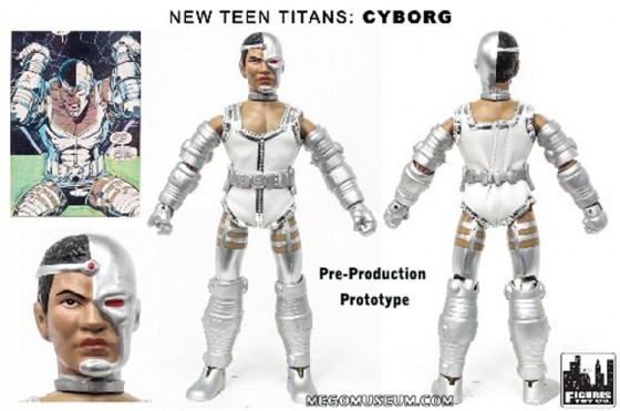 Teen Titans Cyborg: Pre-Production Prototype from Figures Toy Company ...