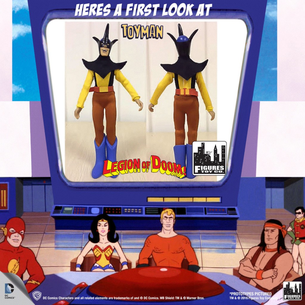 Figures Toy Company News: First Look at the Legion of Doom! - Mego Museum