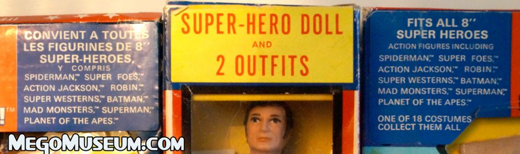 The Parkdale Novelty Action Jackson "Super-Hero" bundle - Mego Museum