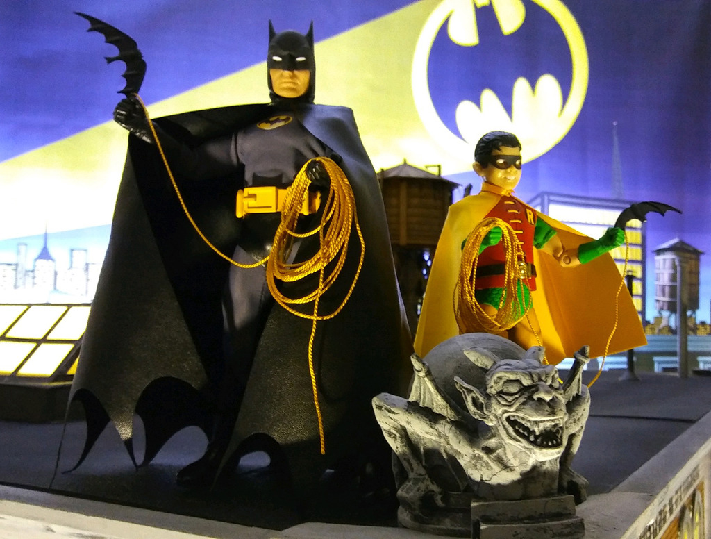The Custom Gotham City Display at Mego Meet 2017 - Mego Museum