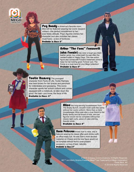 Iconic Action Figure Brand Mego Reveals First Wave Characters - Mego Museum