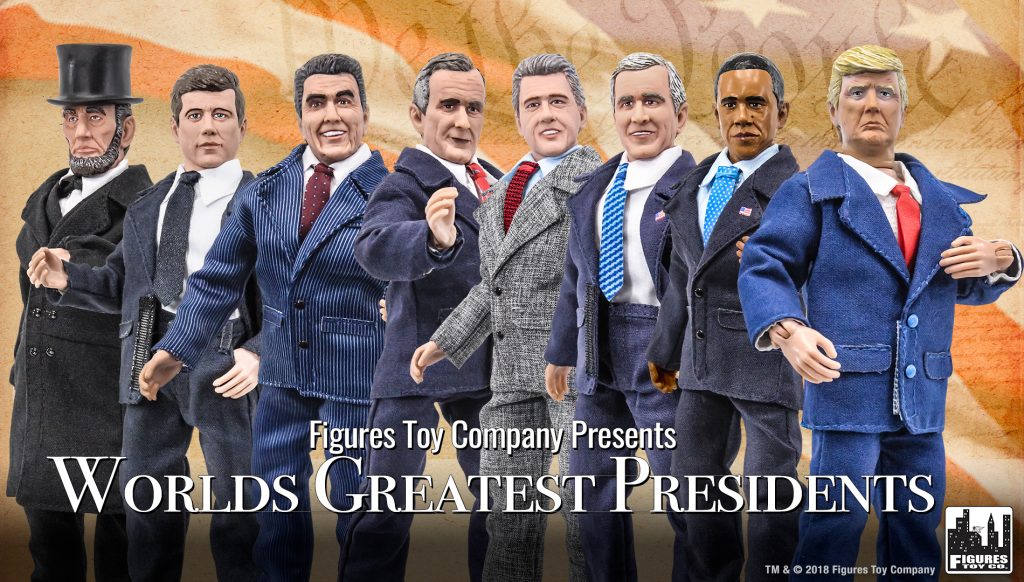 World's Greatest Presidents line expands! - Mego Museum