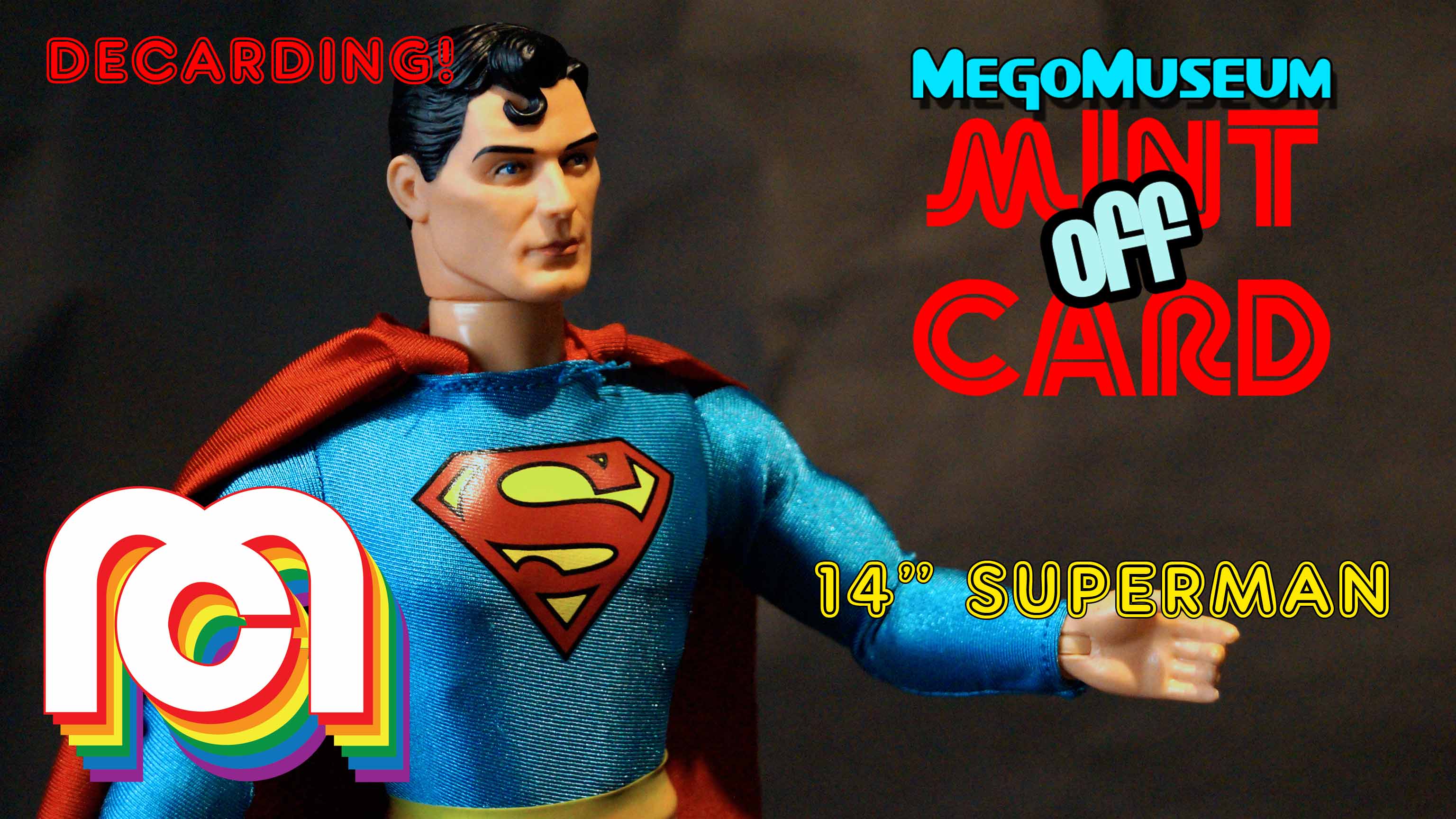 Mint Off Card: Mego 14" Superman - Mego Museum