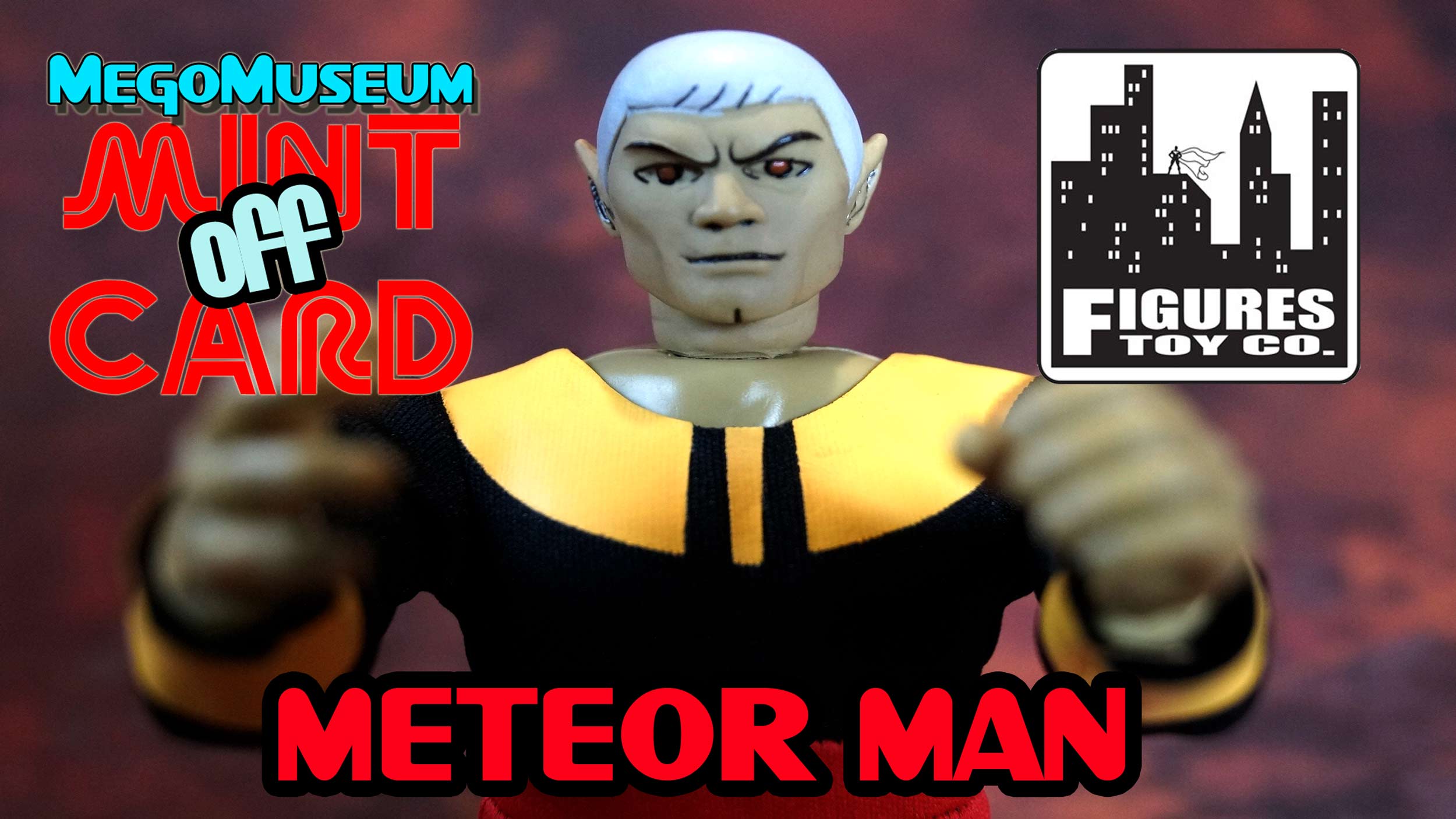 Mego Museum Mint Off Card: Meteor Man from Galaxy Trio - Mego Museum