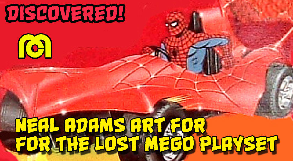 Discovered! The Spider-Man Exploding Tower Playset Artwork by Neal ...