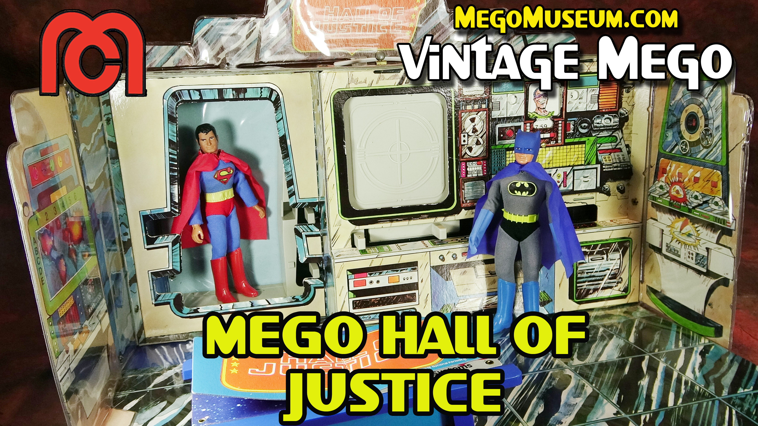 Vintage Mego: Hall of Justice Playset - Mego Museum