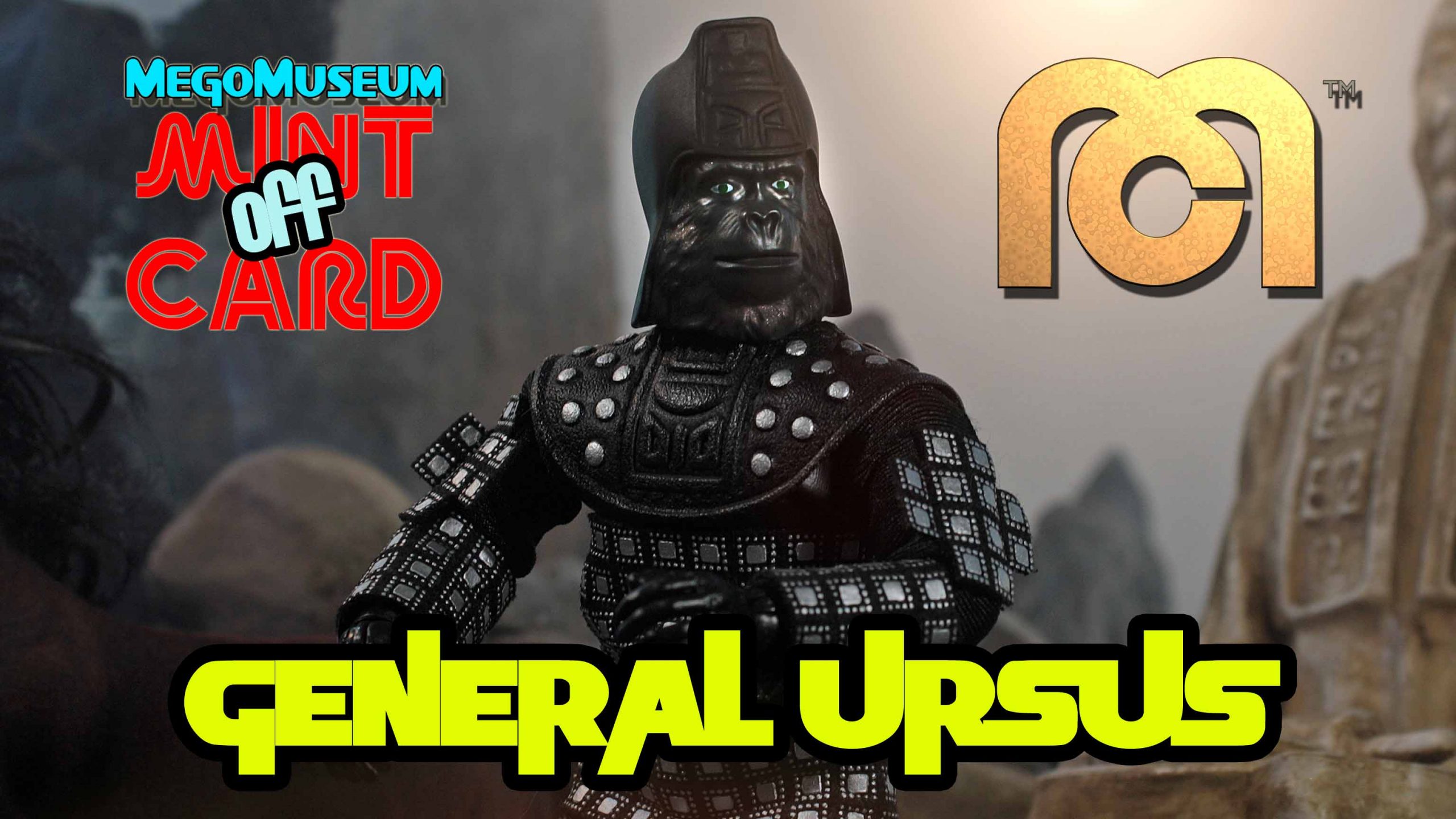 Mint Off Card: Mego General Ursus (Planet of the Apes) - Mego Museum