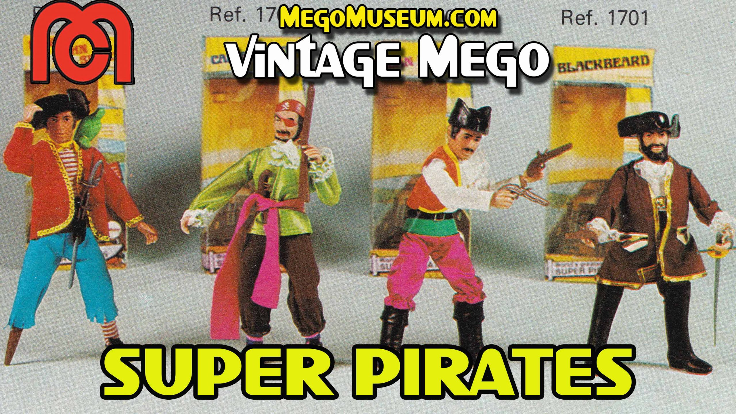 Vintage Mego: The Super Pirates - Mego Museum