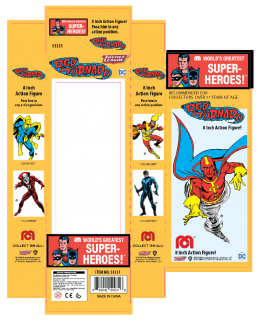 Mego World’s Greatest Super-Heroes 50th Anniversary Red Tornado Box ...
