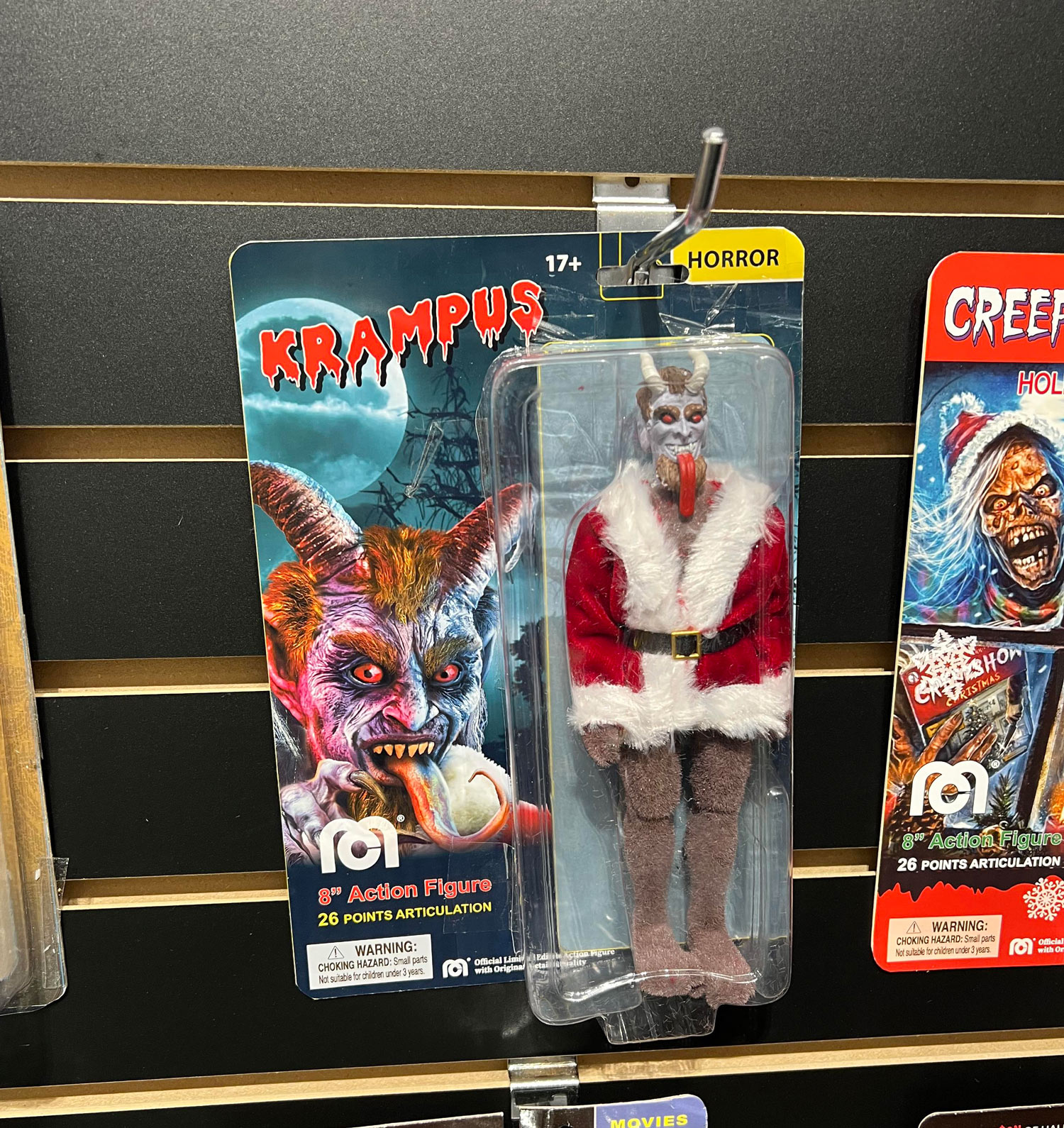 Mego Horror at Toy Fair 2023! AnnaBelle-Krampus-Creepshow! - Mego Museum
