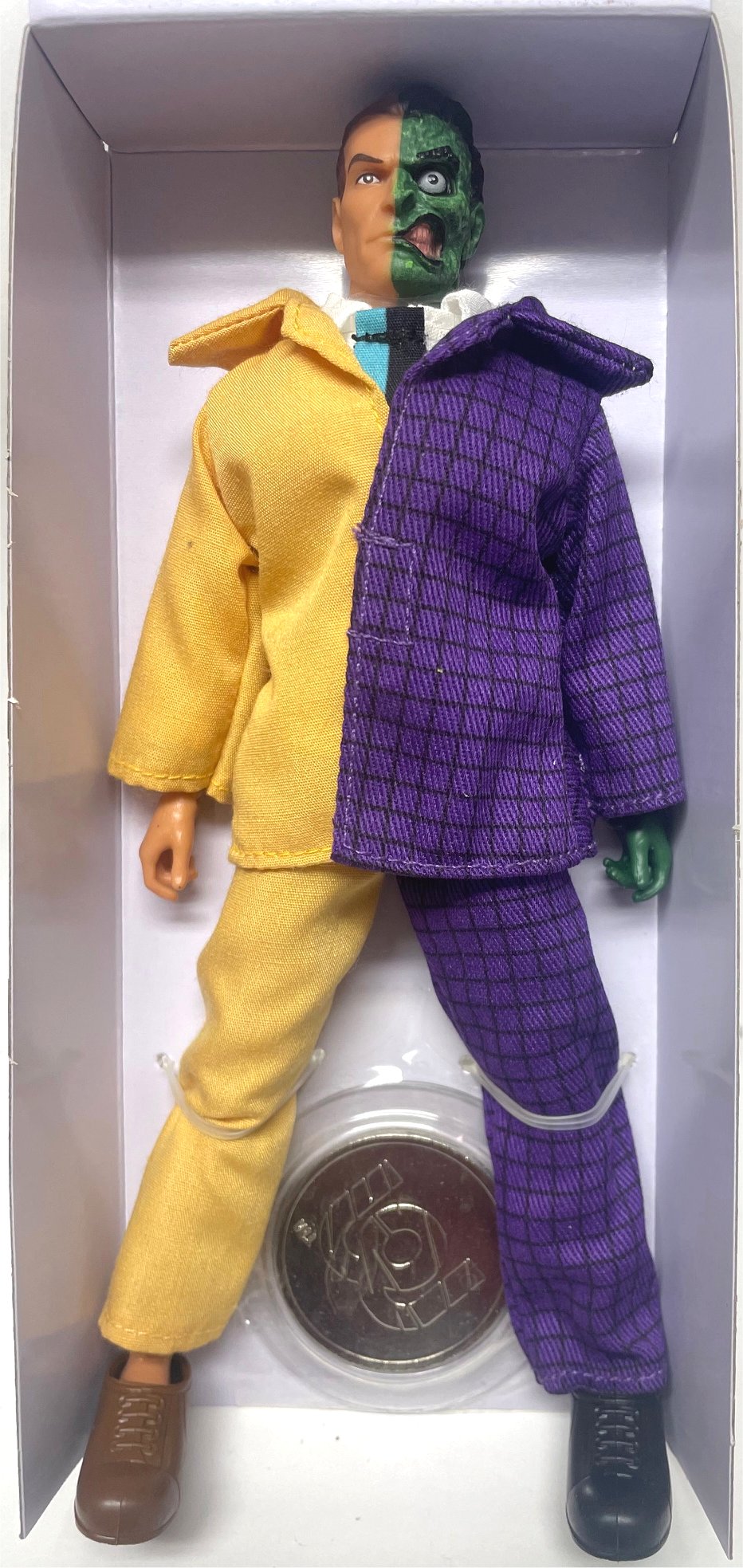 World's Greatest Super-Heroes 50th Anniversary Two-Face - Mego Museum