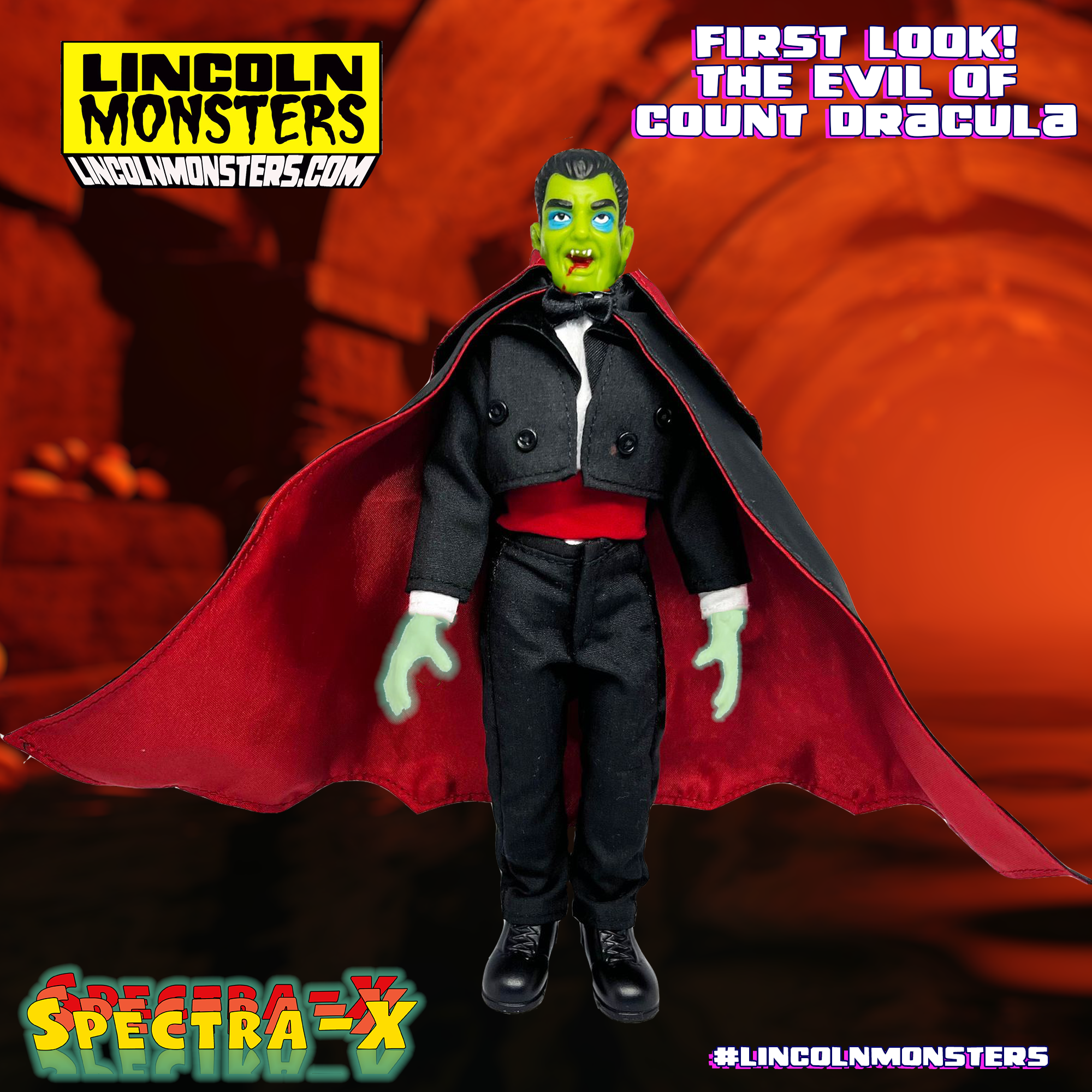 First Look: Factory Sample of Lincoln Dracula - Mego Museum