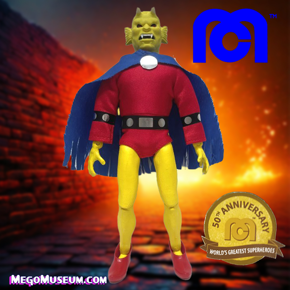 First Look: Mego Demon Etrigan from the Worlds Greatest Superheroes ...