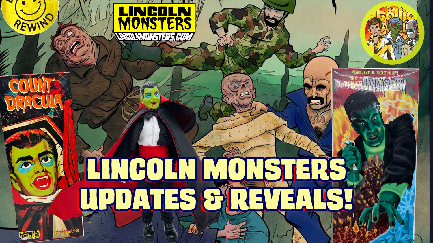 Lincoln Monsters: Updates and Reveals! - Mego Museum