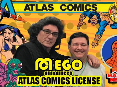 Mego Announces Atlas Comics Toy Line Plus Marvel Update! - Mego Museum