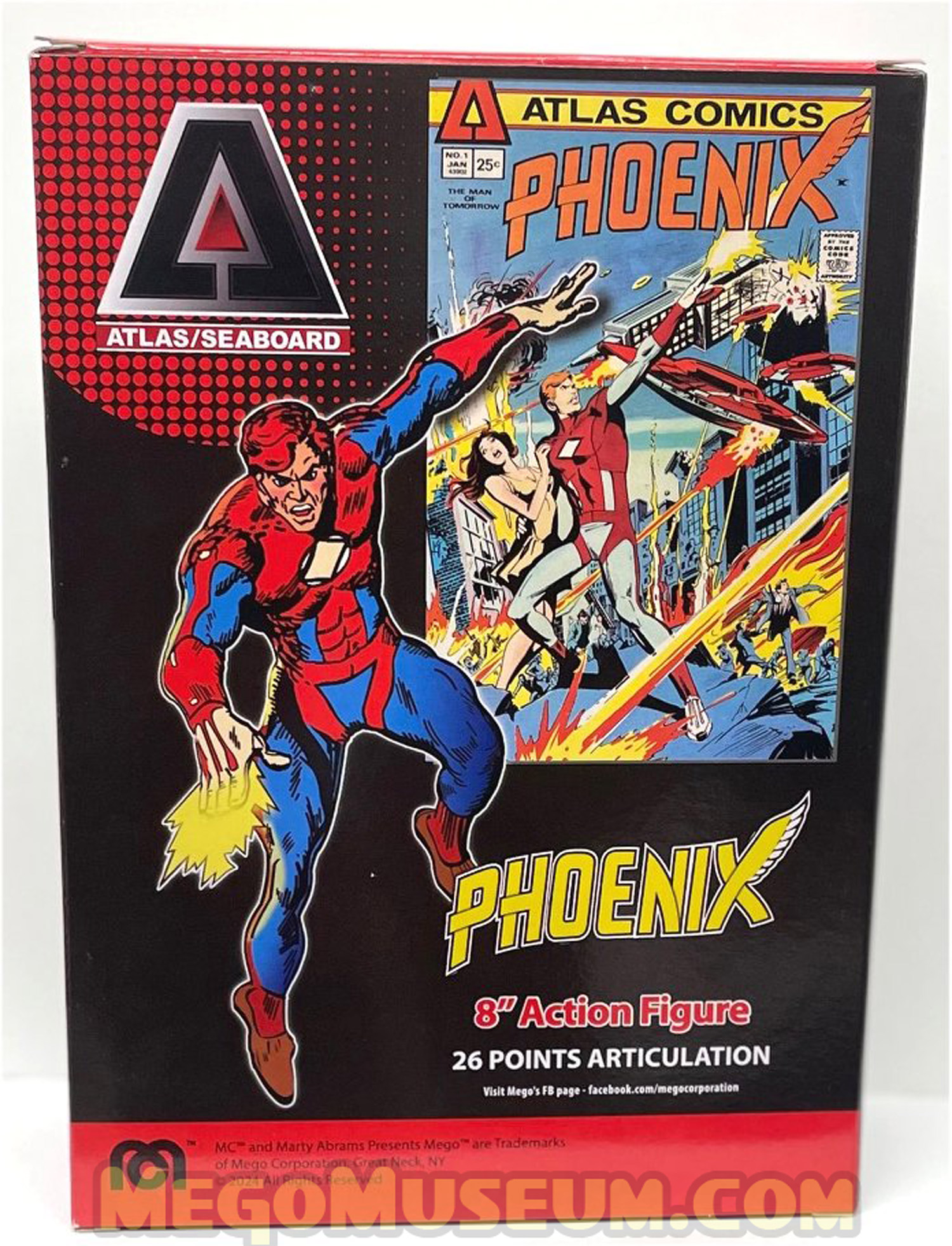 Mego Atlas Comics Phoenix Revealed - Mego Museum